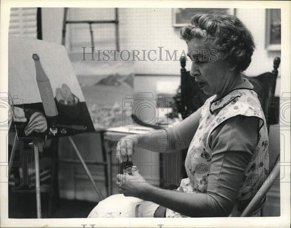 1962 Marion Shaw painting at Ft. Edward Art Center in New York ...