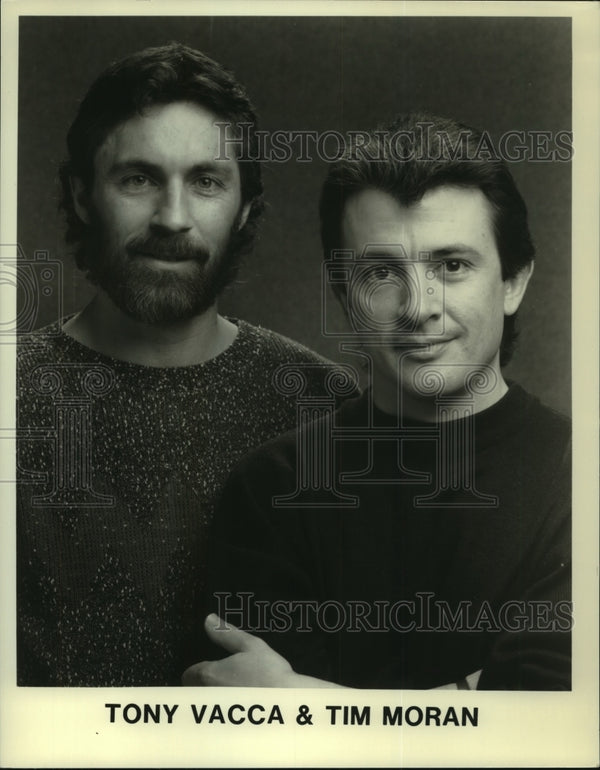 Press Photo Entertainers Tony Vacca and Tim Moran - tup00085 - Historic ...