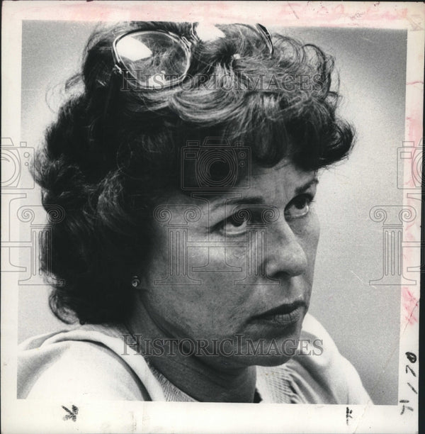 1980 Press Photo Actress Bess Myserson - tup01933 - Historic Images