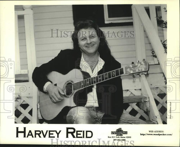2000 Press Photo Woodpecker Records recording artist Harvey Reid - tup ...