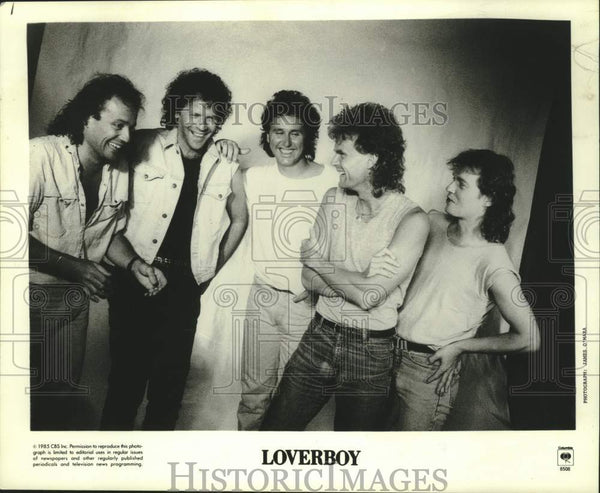 1985 Press Photo Columbia Records recording artists Loverboy - tup0454 ...