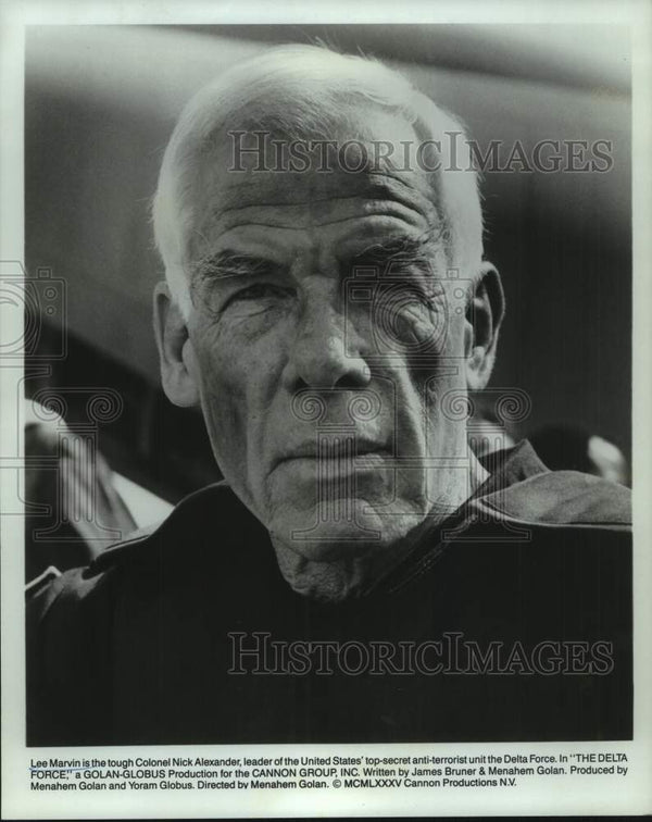 1985 Lee Marvin stars as Colonel Nick Alexander in "The Delta Force ...