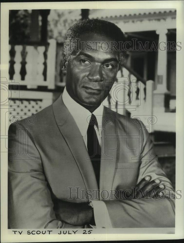 Percy Rodriguez stars on the television series "Peyton Place ...