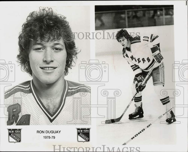 1978 Press Photo New York Rangers Hockey Player Ron Duguay - tus07655 ...